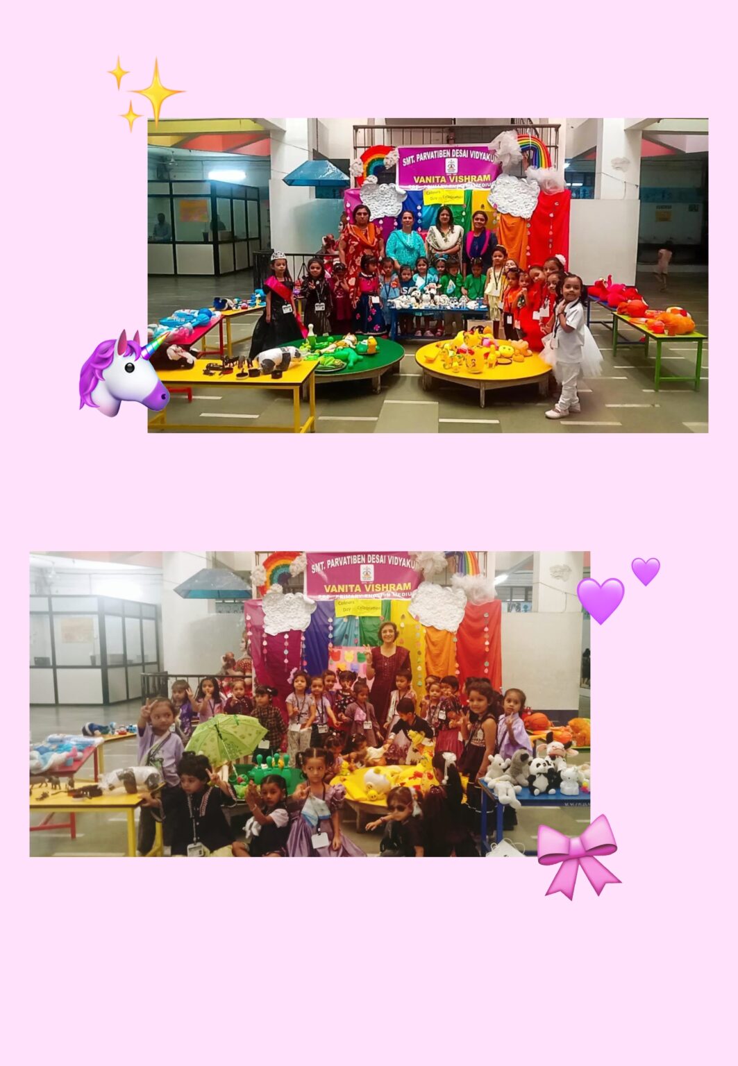 Colour’s Day Celebration : Vanita Vishram, Girl's Pre Primary School
